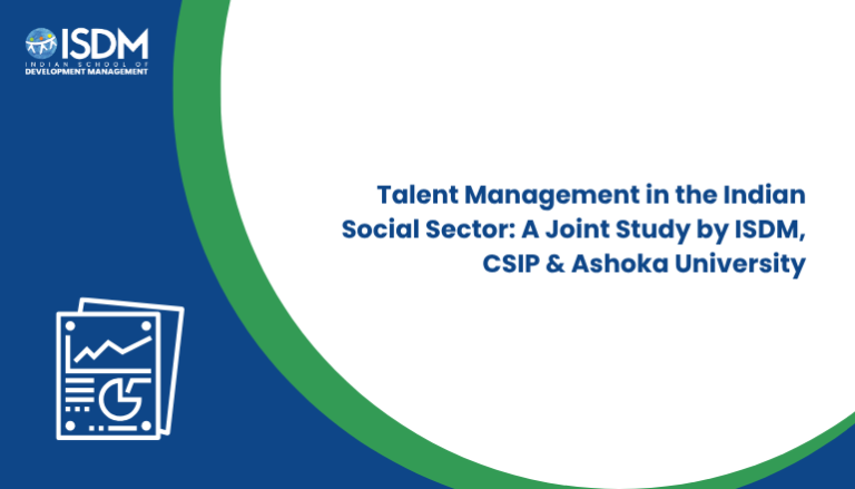 Talent Management in the Indian Social Sector: A Joint Study by ISDM ...