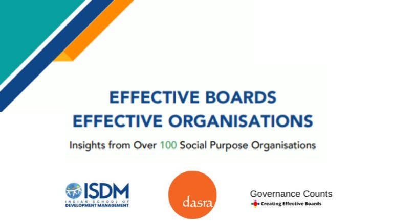 Effective Boards, Effective Organisations - ISDM Ekam